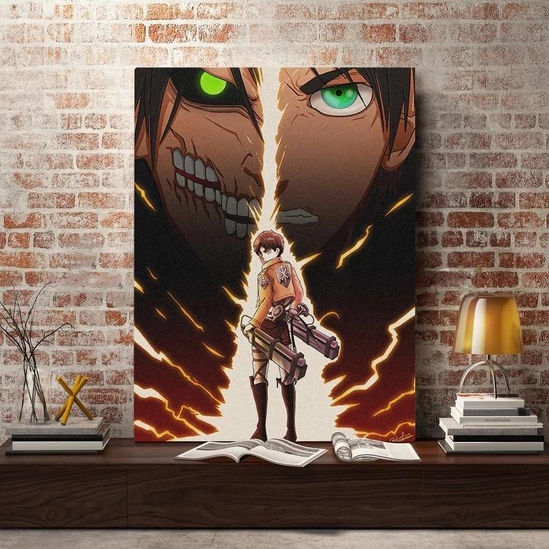 Buy 5D DIY Full Square/Round Drill Diamond Painting Anime Jaeger Attack ...