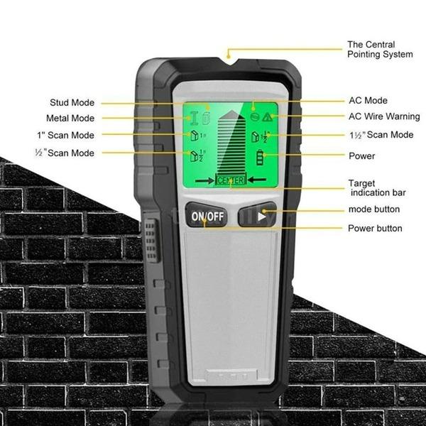Buy Stud Finder Wall Scanner 5 in 1 Multi-function Electronic Wall ...