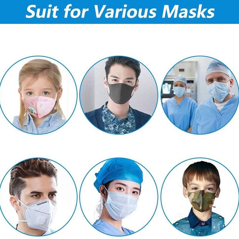 4pc Third Gear Adjustable Soft Silicone Anti Slip Extend Mask Buckle 4 ...