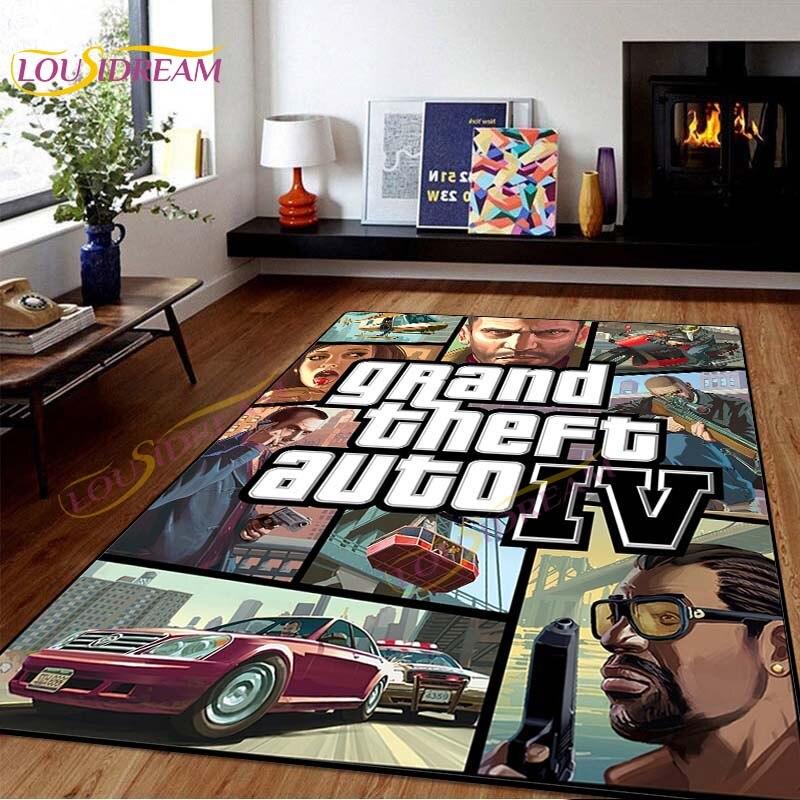 Kaufe Grand Theft Auto Games Rugs Game Carpets for Home Living Room ...