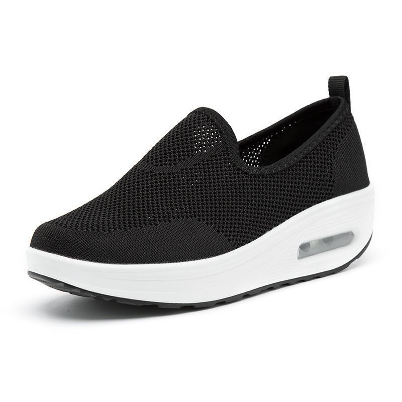 Buy Women's Wedge Shoes Air Cushion Running Shoes Women Comfortable ...