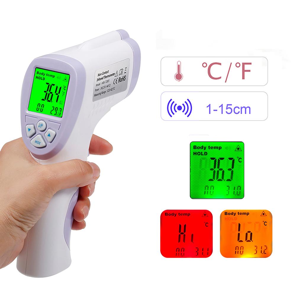 Satın alın Digital Forehead Handheld Infrared Thermometer Temperature ...