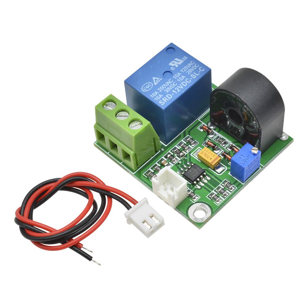 AC Current Detection Sensor Module Switch Output Sensor Module DC 12V 0 ...