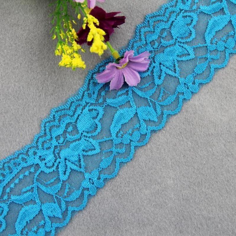 Buy 3yards/roll Elastic Lace Wide 5.50cm 2.15inch SOFT Wedding Lace ...
