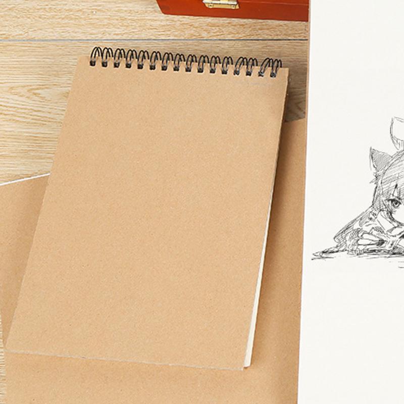 Buy A5 30 Sheets Artist Hard Cover Sketchbook Sketch Drawing Book Sheet ...