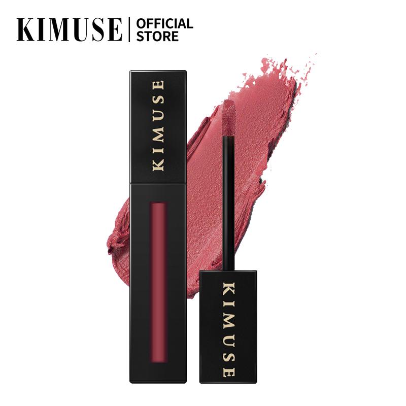 Buy Kimuse Powerful Matte Pigment Liquid Lipstick Long-Lasting Lip ...