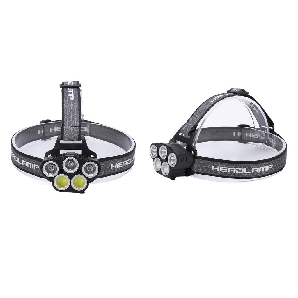 Buy Headlamp Rechargeable IPX4 Waterproof Six Levels Adjustable Easily ...