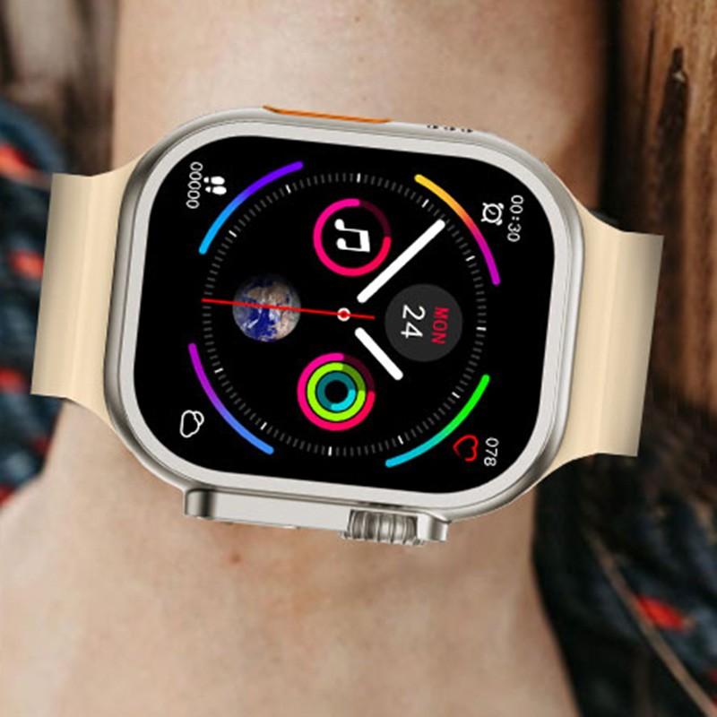 Buy 2.05 Inches Full Touch Smart Watch Ultra 8 Bluetooth Call ...