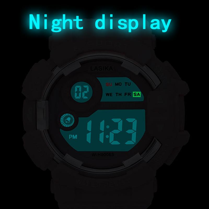 Cheap Girls Simple Luminous Waterproof Sports Electronic Watch | Joom