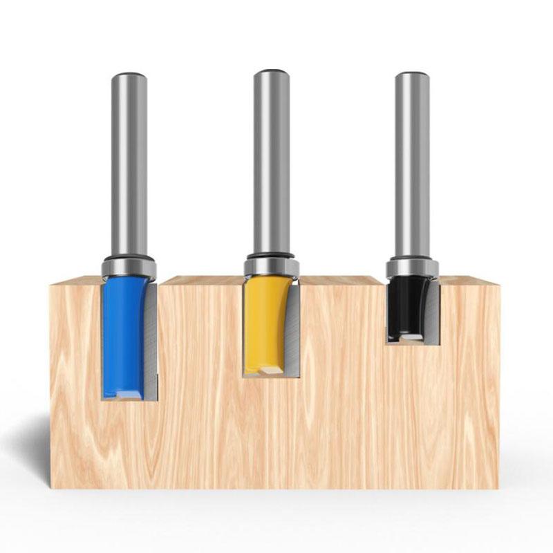 Cheap 1/3pc 8mm Shank Template Trim Hinge Mortising Router Bit With ...