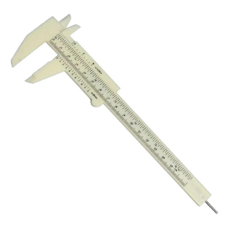 💰Köp billigt online 0-150mm Double Scale Plastic Vernier Caliper Text ...