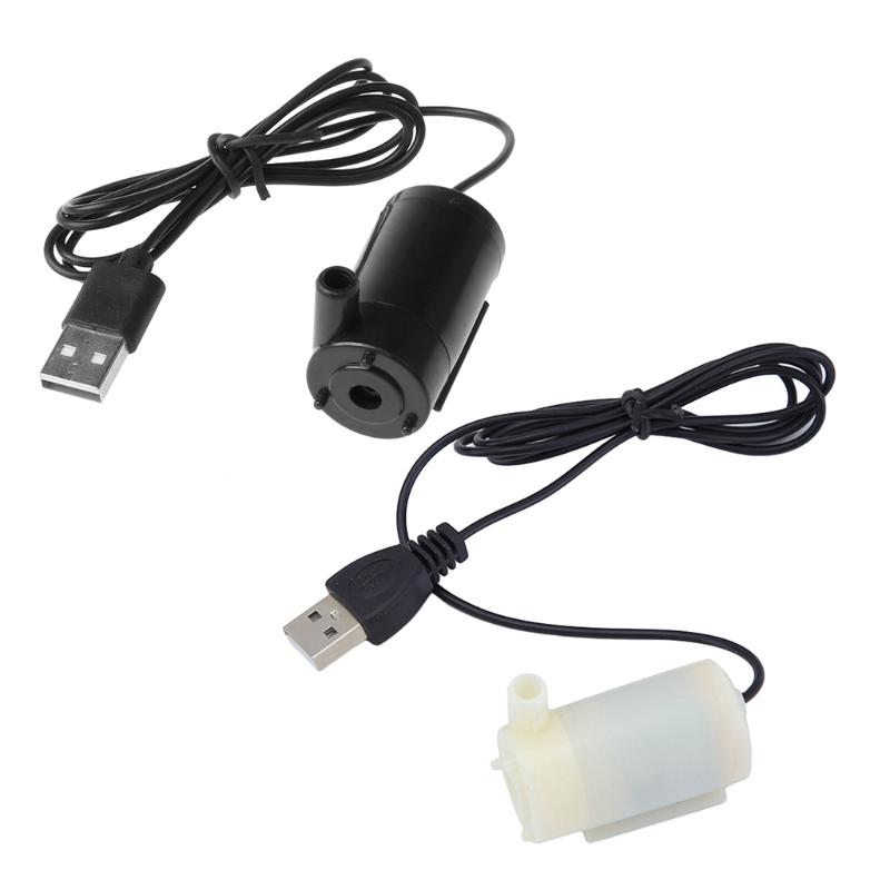 New Micro Mini Submersible Water Pump Fish Tanks Aquarium Usb Powered ...