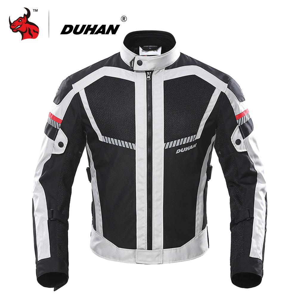 Buy DUHAN Motorcycle Jacket Summer Men Moto Motocross Jacket Protective ...