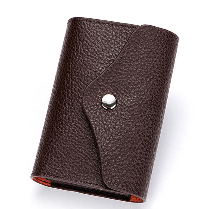 Buy RFID Blocking Credit Card Holders Wallet 14 Card Slots Genuine ...