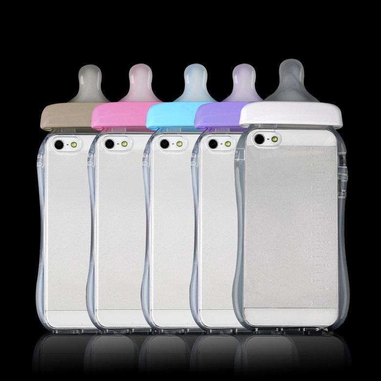 Buy KC Cute Pacifier Feeding TPU Phone Case Cover For Apple iphone 5 5s ...