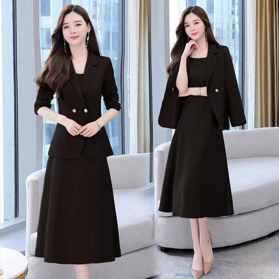 Cheap Stylish Comfortable Dress-up Two Pieces Sling Style Dress Coat ...