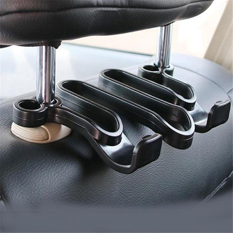 Buy Multi-function Car Hook Black 4S-shaped Garbage Bag Hook at ...