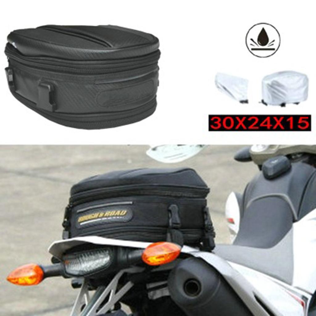 Motorcycle Hump Bag Durable Practical Back Seat Pocket Pouch uygun ...