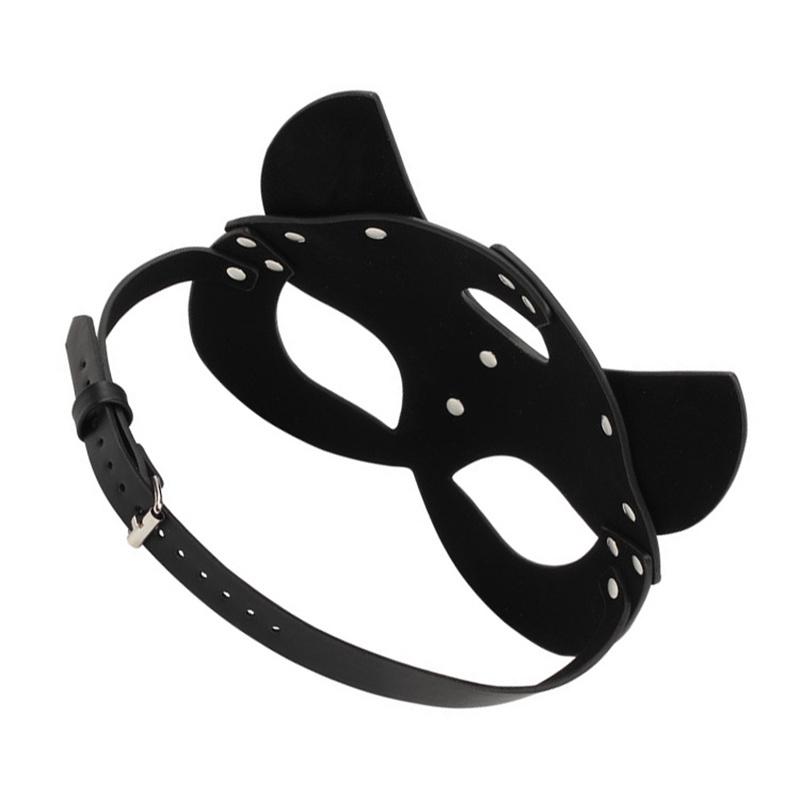 Cheap Erotic Women Sexy Mask Half Face Fox Cosplay Leather Mask ...
