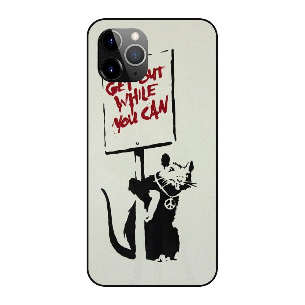 Cheap Large For iPhone 12 13 Pro Mini Max Banksy Street Art Accessories ...
