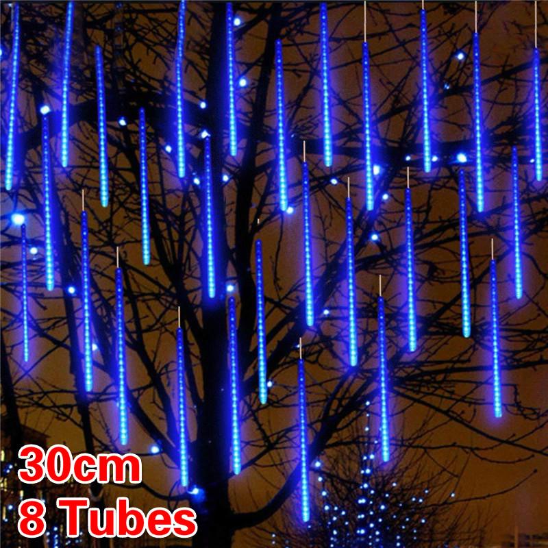 Buy 30CM Meteor Shower Rain Tubes LED Light for Christmas Wedding ...