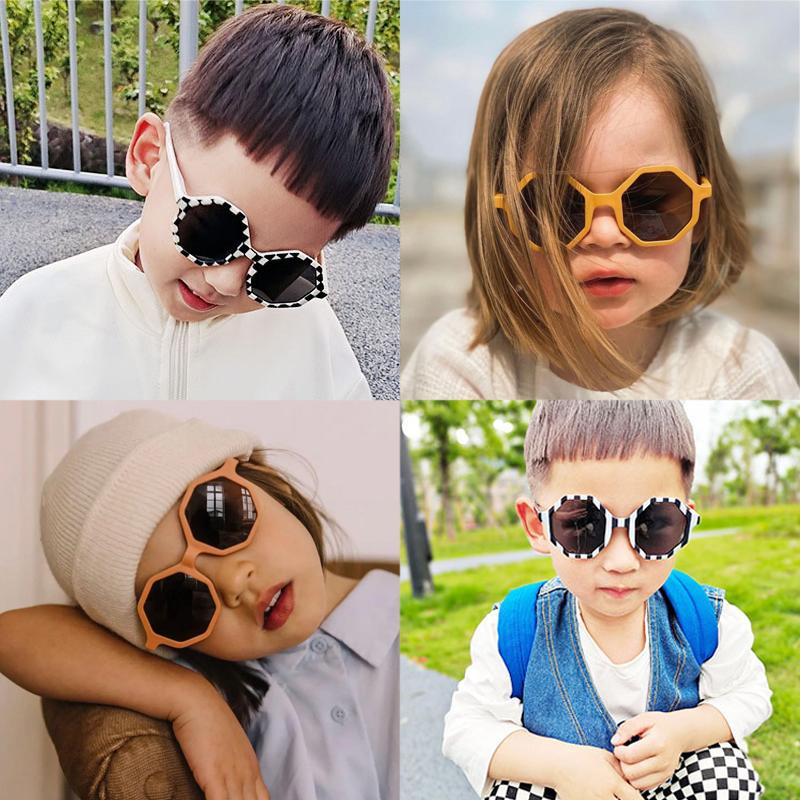 Koop Protection UV400 Eye Protection Sun Glasses Striped Polygon ...