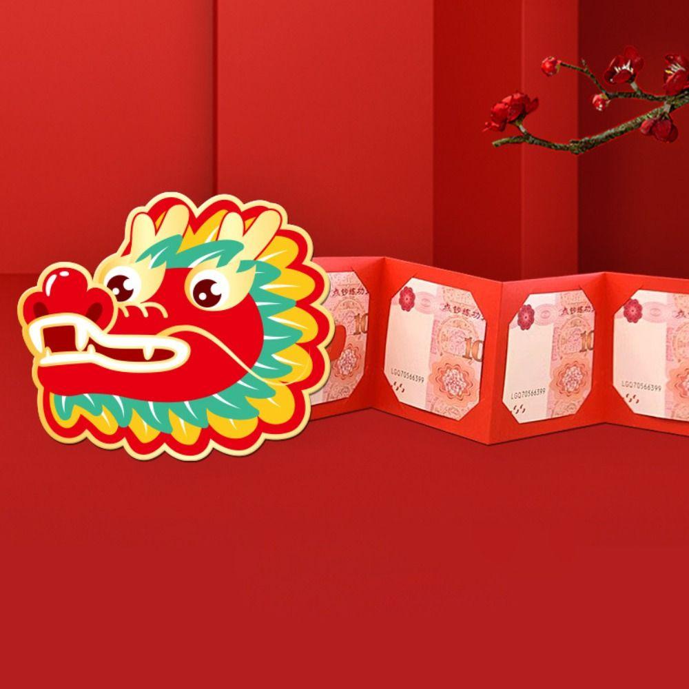 Cheap Spring Festival Red Envelopes Chinese Dragon Year Lucky Bags for ...