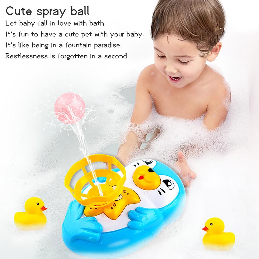 Buy Baby Electric Bath Toys Seal Spray Water Toy Bath Sprinkler Toy for ...