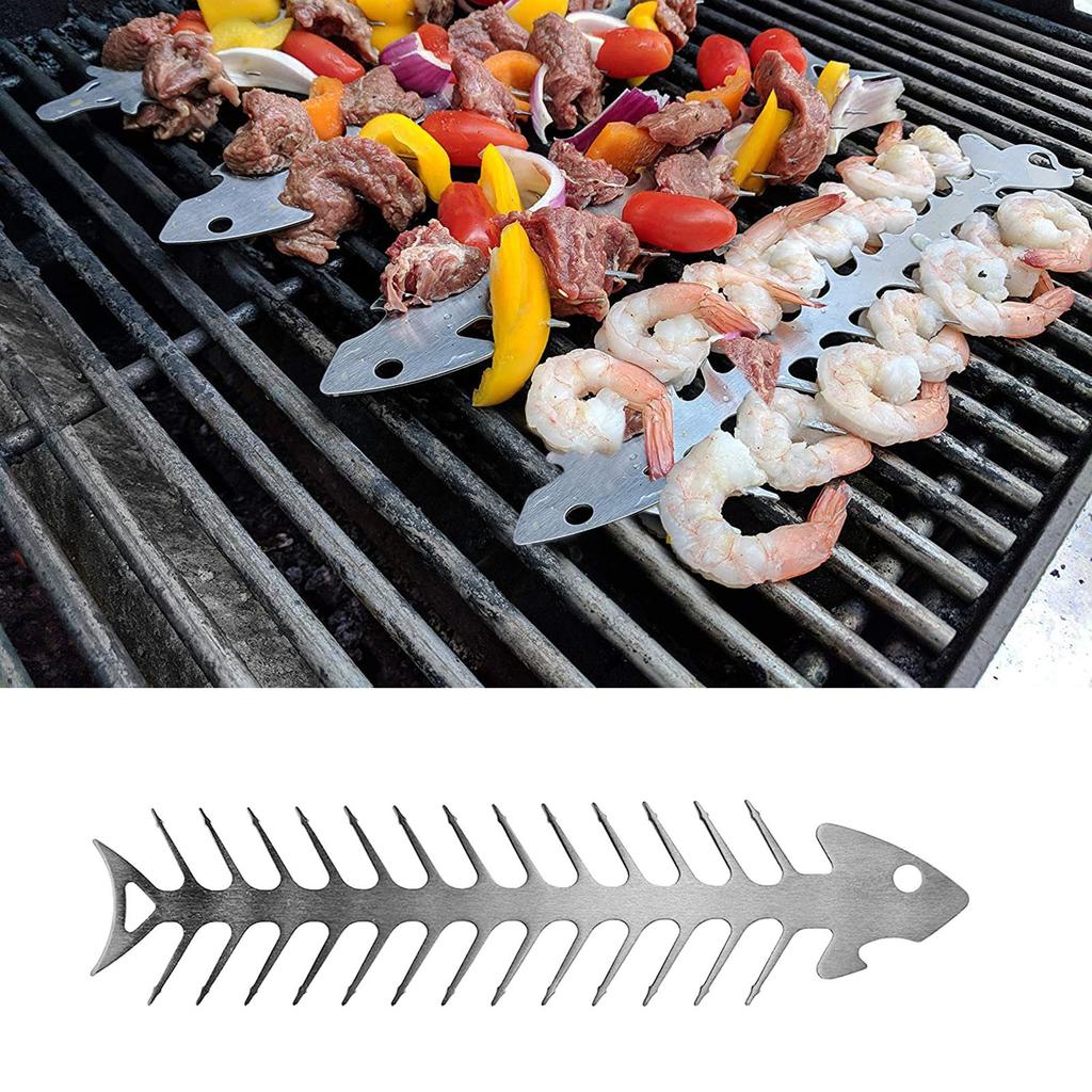 Buy Reusable Barbecue Skewer Grill With Unique Shape Grill Is Used For ...