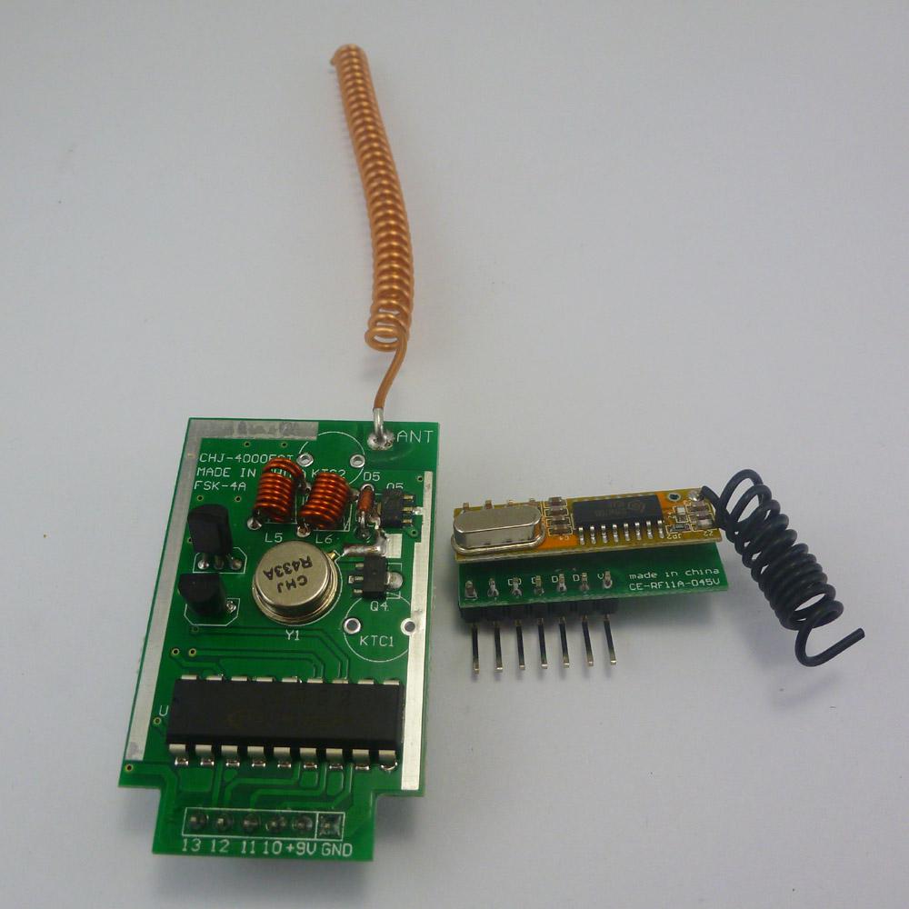 Buy 433MHz PT2262 PT2272 EV1527 for Arduino Encoder Decoder RF Delay Wireless Link Kit at ...