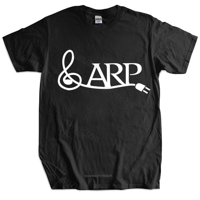 Buy Mens Summer Cotton Tshirt Loose Tops Arp Instruments T-Shirt Cotton ...