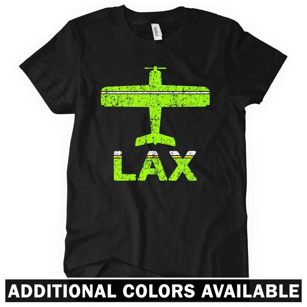 Buy Fly Lax Womens T Shirt Los Angeles Airport T Shirt Tees Gift For ...