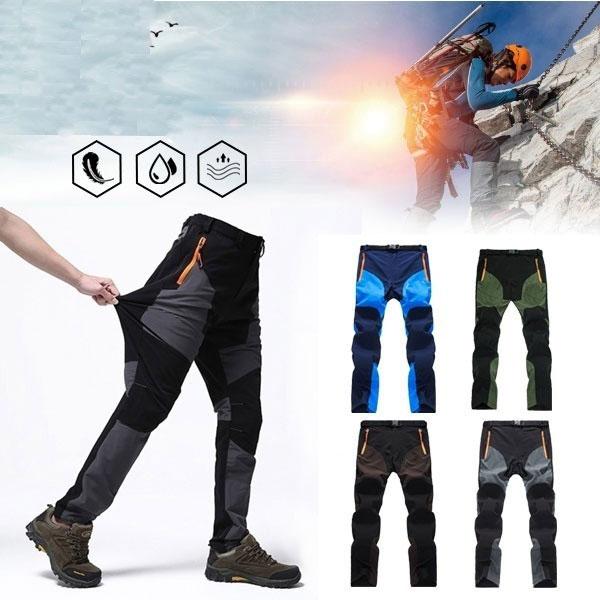 Buy Men's Outdoor Waterproof Trekking Pants Breathable and Quick-drying ...