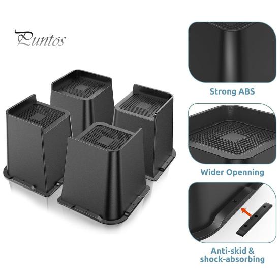 Sofa Set Heavy Duty Bed Risers - 3 Inch Furniture Lift Blocks For Beds ...