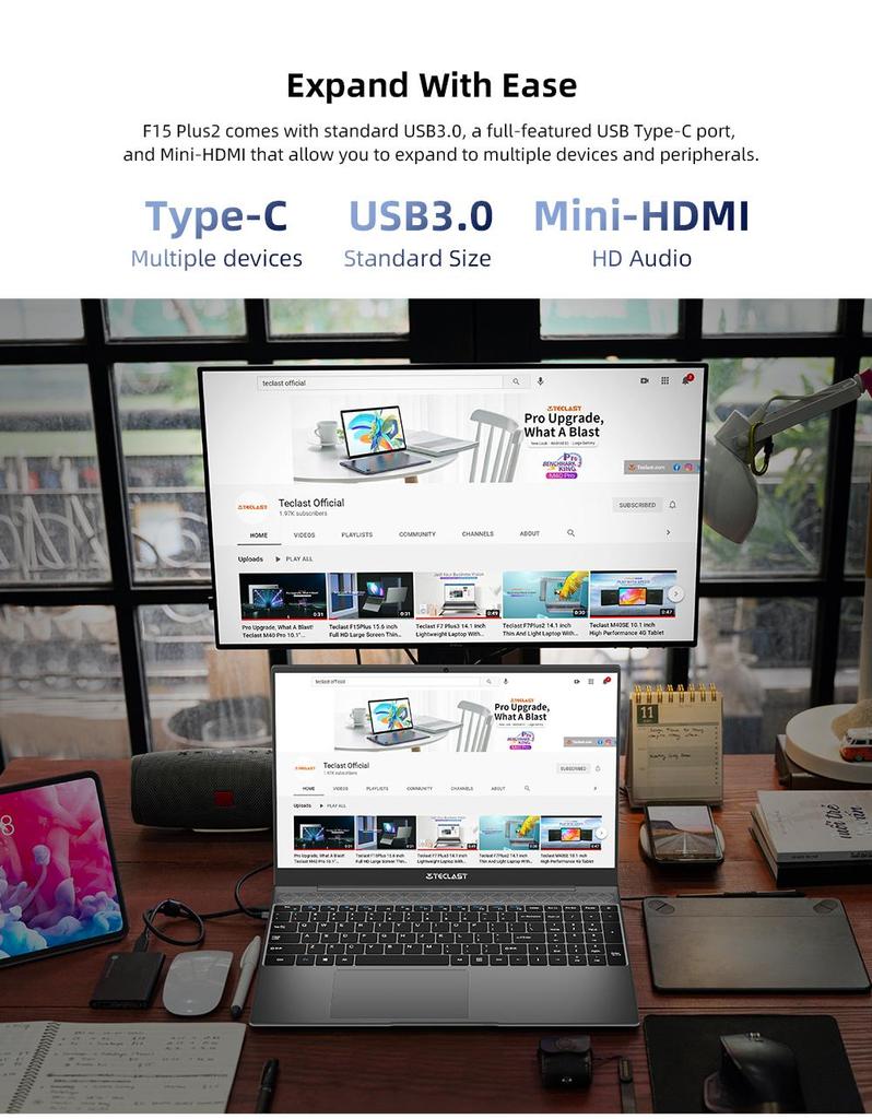 Cheap Teclast F15 Plus 2 15.6 Inch 1920X1080 Laptop Windows 10 8GB RAM ...