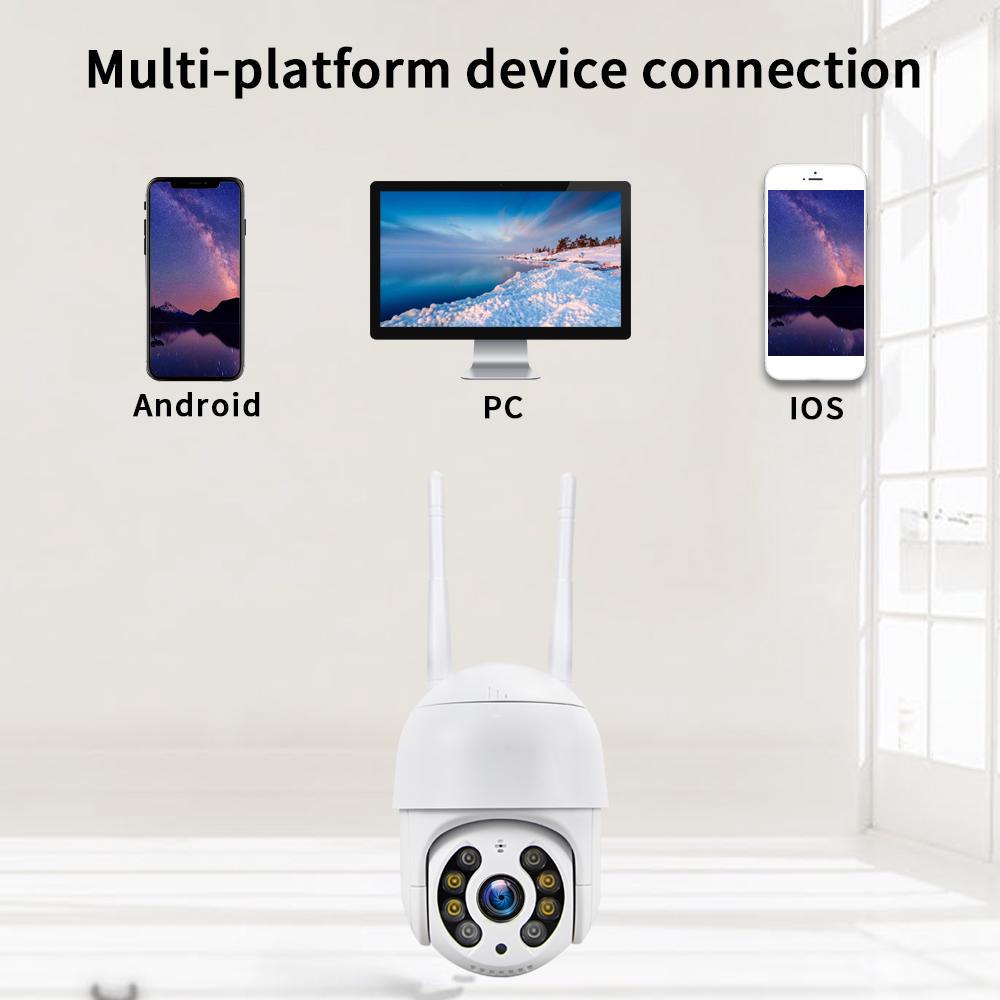 Buy New Upgraded 63 LED HD 1080P Onvif WIFI IP Camera 5MP Wireless ...