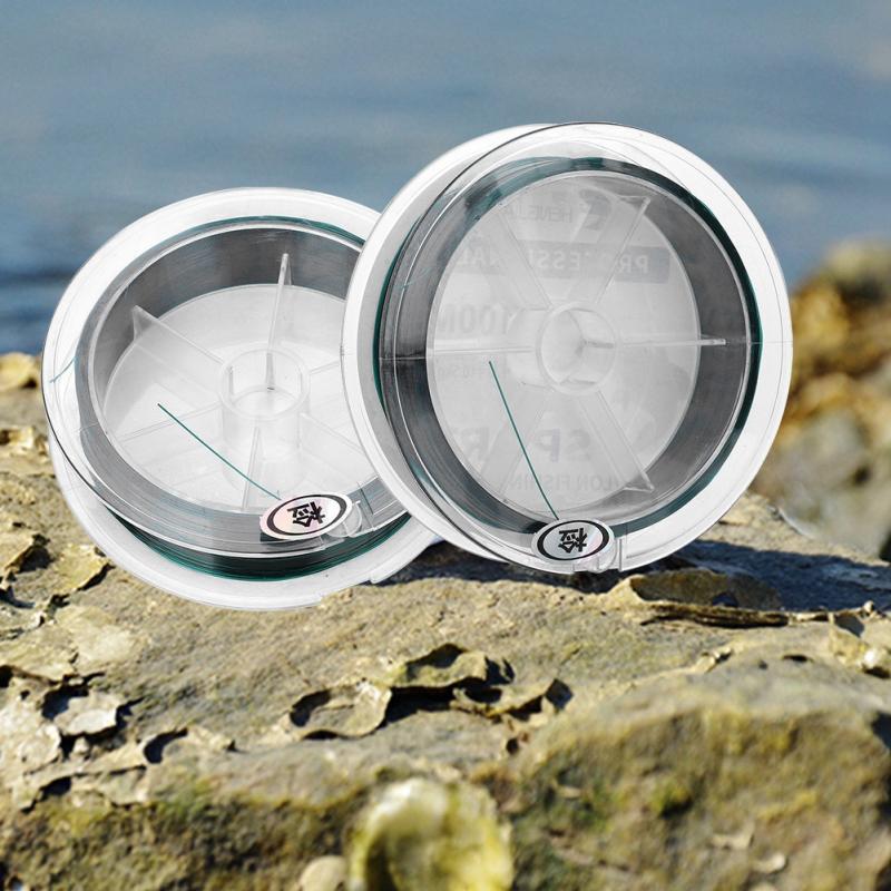 Buy HENG JIA 100M Nylon Fishing Line Super Strong Abrasion Resistant ...