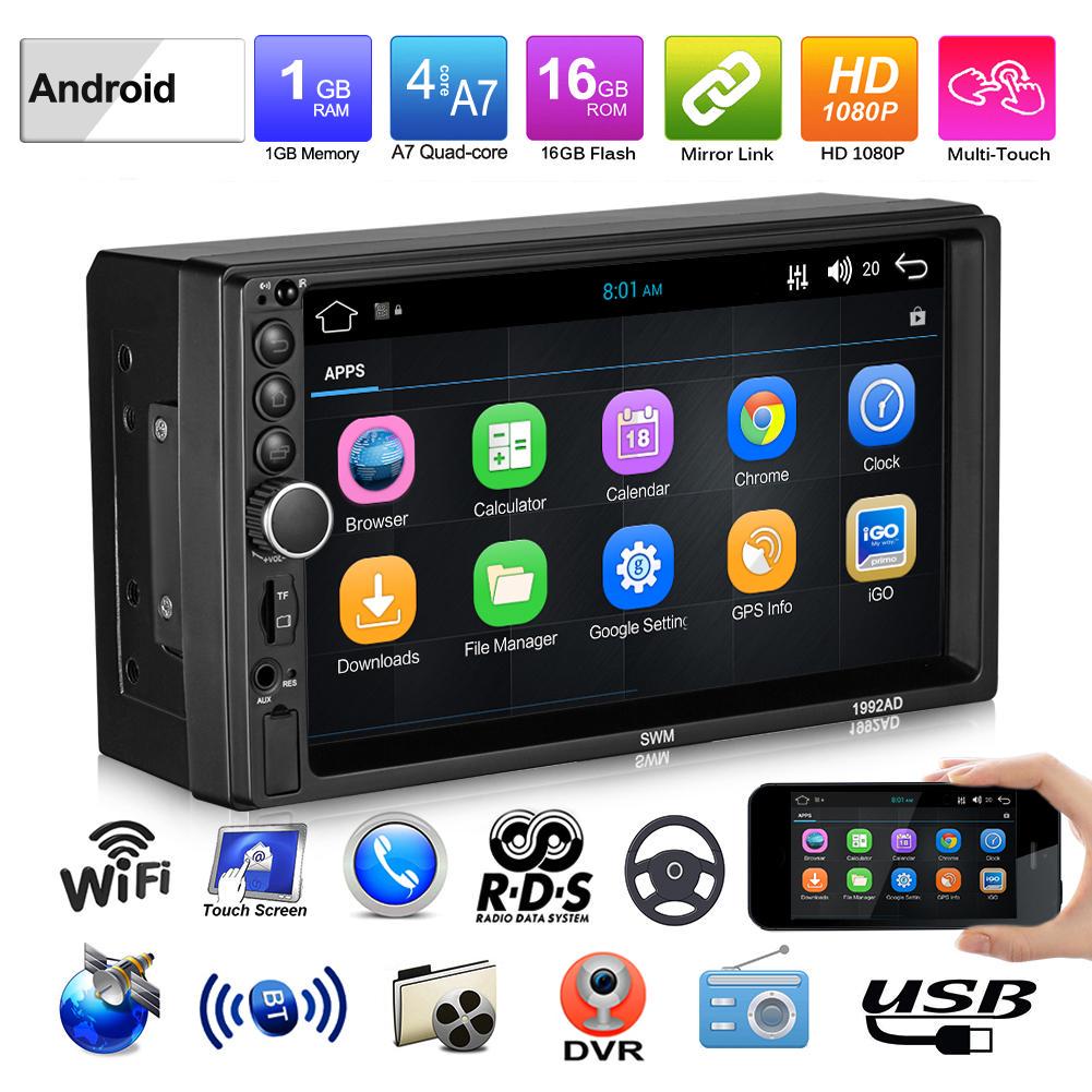 Buy 7in Android Car Stereo MP5 Player GPS Navigation RDS FM/AM Radio U ...
