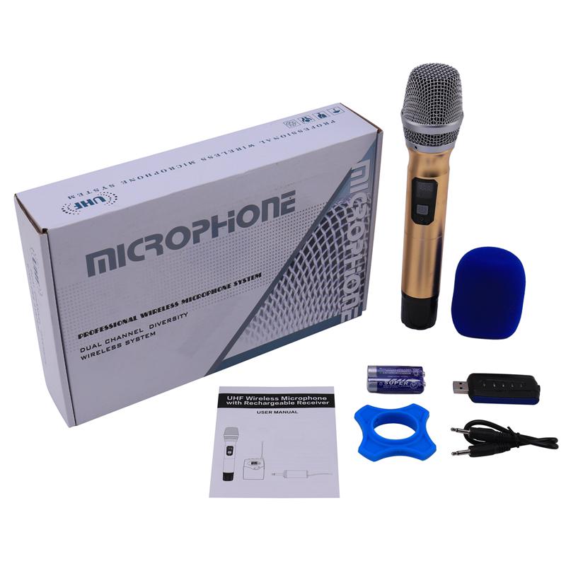 Cheap Professional UHF Wireless Microphone Variable Frequency Universal ...