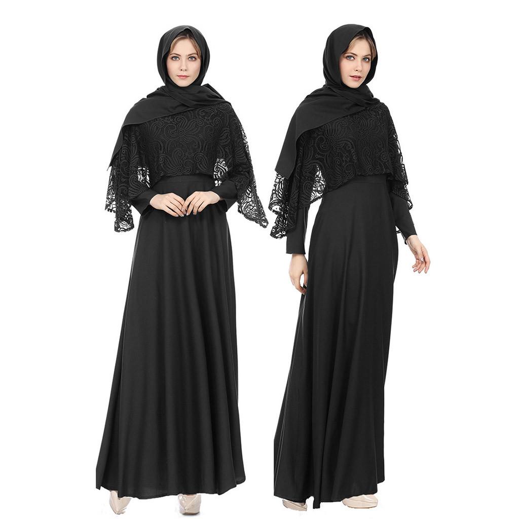 Buy Muslim Ladies National Wind Robes Long Dress Clothing at affordable ...