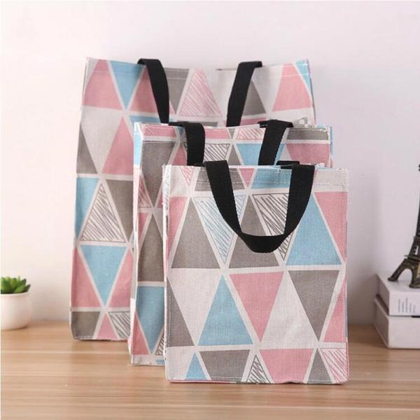 1pc Multi Purpose Bags Cotton Carryon Canvas Foldable Tote Bag for ...