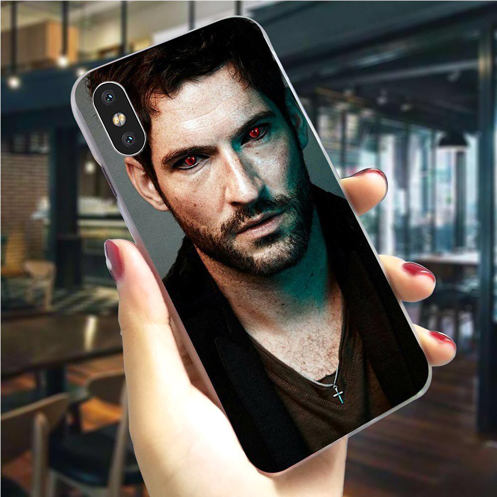 American TV Lucifer Phone Case for iPhone 5S Cover XR X 7 5 8 Plus 6 6S ...