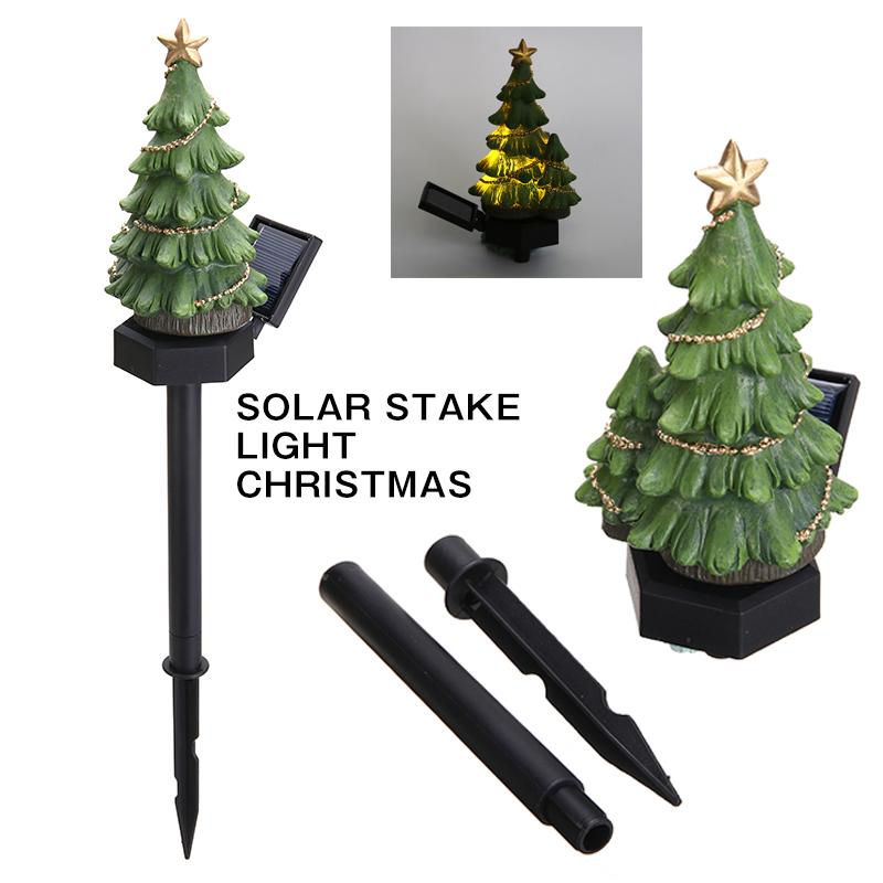 Cheap 1 Pc Solar Powered Stake Light Lamp Christmas Tree Yard Garden ...
