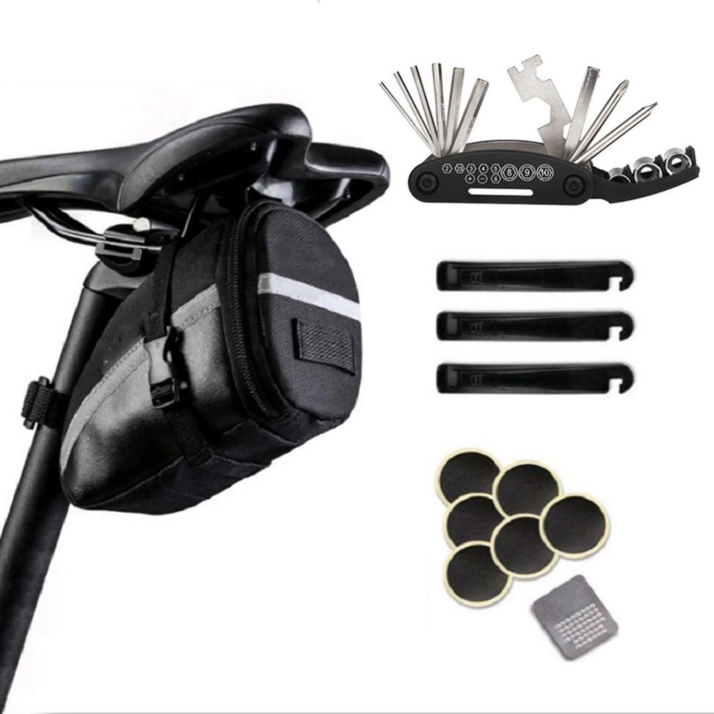 Buy Bike Cycling 16 in 1 Multi Function Tool Repair Patch Kit For ...