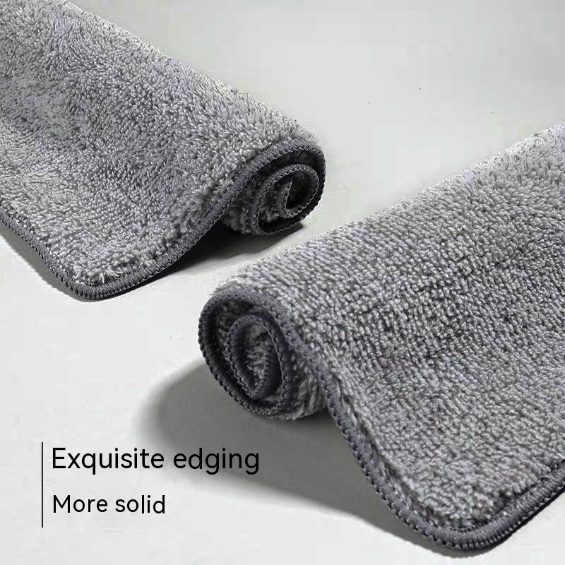 Buy Bamboo Fiber Kitchen Rag Degreasing Rag Rag Absorbent Double ...