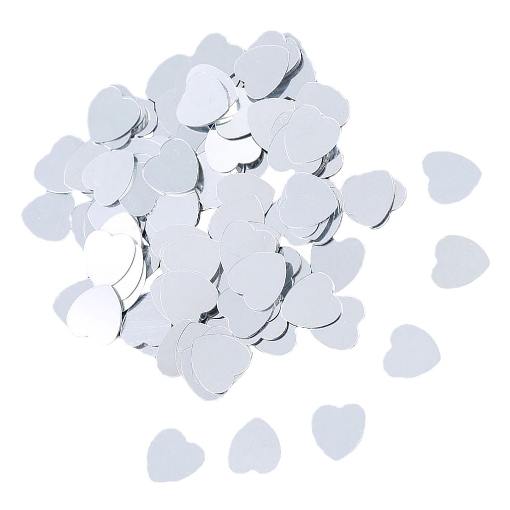 Buy PVC Love Heart Confetti DIY Wedding Party Valentine's Day ...