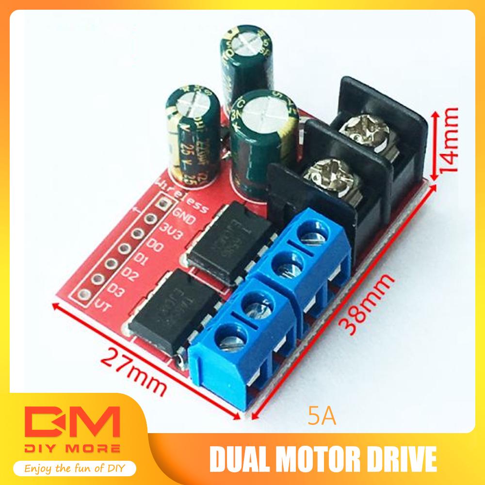 Electrical Equipment & Supplies 5A Dual DC Motor Drive Remote Control ...