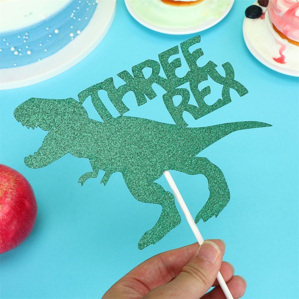 Buy 3 Years Old Happy 3rd Birthday Dinosaur Theme Three Rex Dinosaur ...
