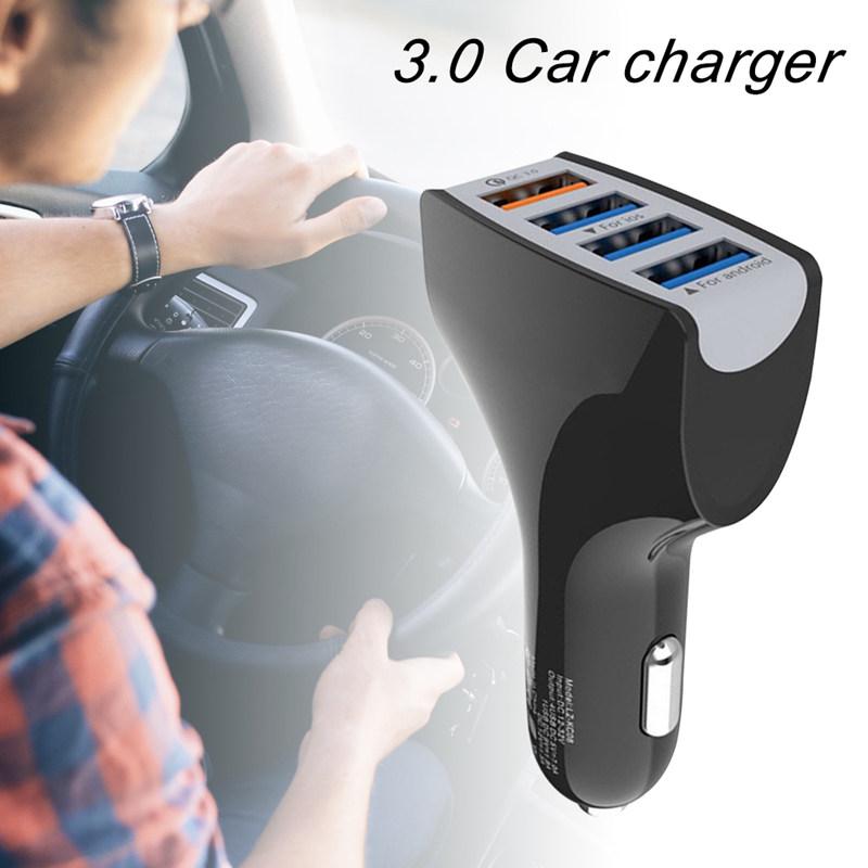 Buy Fast Car Charger QC3.0 Quick Charge With Four USB Ports at ...