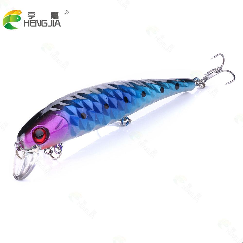 Buy 6pcs Minnow Fishing Lure 12CM-15G Isca Artificial Hard Bait Trolling Wobblers on Pike ...